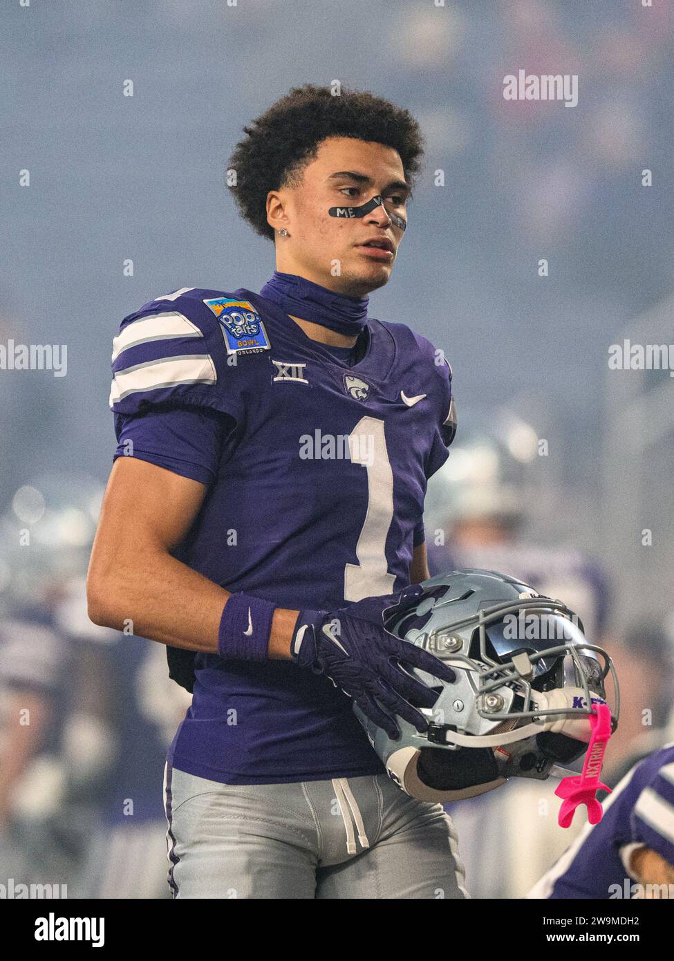 Orlando, FL, USA. 28th Dec, 2023. Kansas State wide receiver Jayce ...