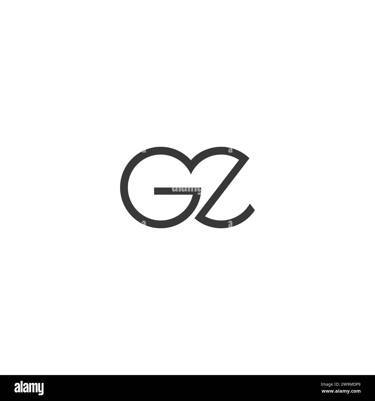 Gz logos Black and White Stock Photos & Images - Alamy