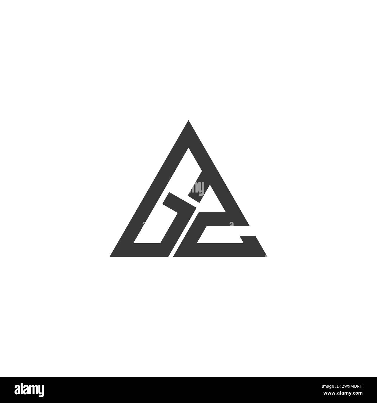 Alphabet Initials logo ZG, GZ, Z and G Stock Vector Image & Art - Alamy