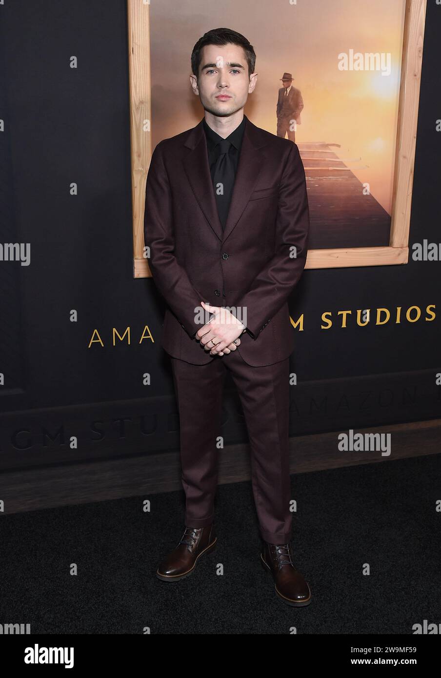 December 11, 2023, Los Angeles, California, USA: Luke Slattery arrives ...