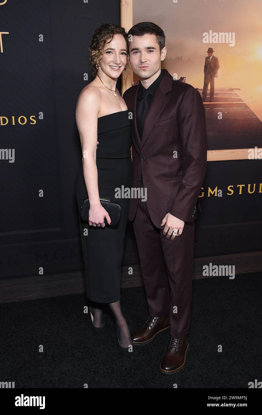 December 11, 2023, Los Angeles, California, USA: Luke Slattery arrives ...