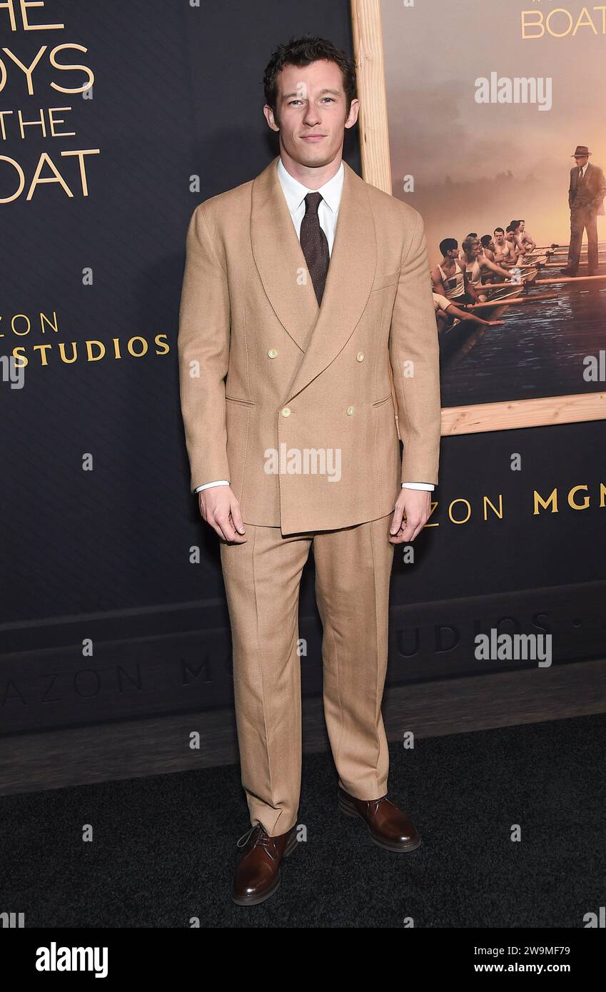 December 11, 2023, Los Angeles, California, USA: Callum Turner arrives ...