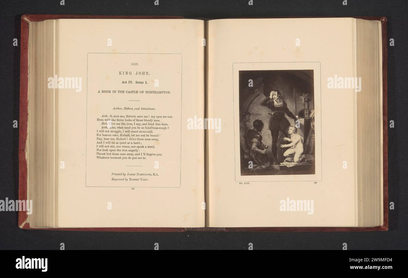 Photo production from a print to a painting by James Northcote ...