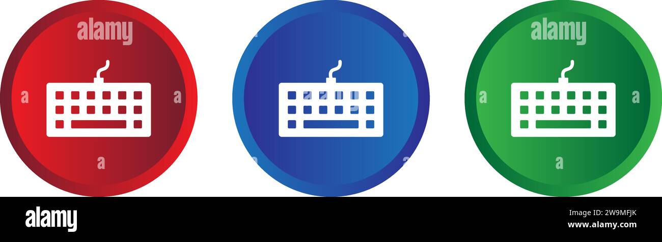 Computer icon collection vector Stock Vector Image & Art - Alamy