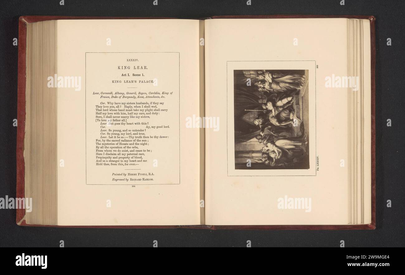 Photo production from a print to a painting by Johann Heinrich Füssli ...