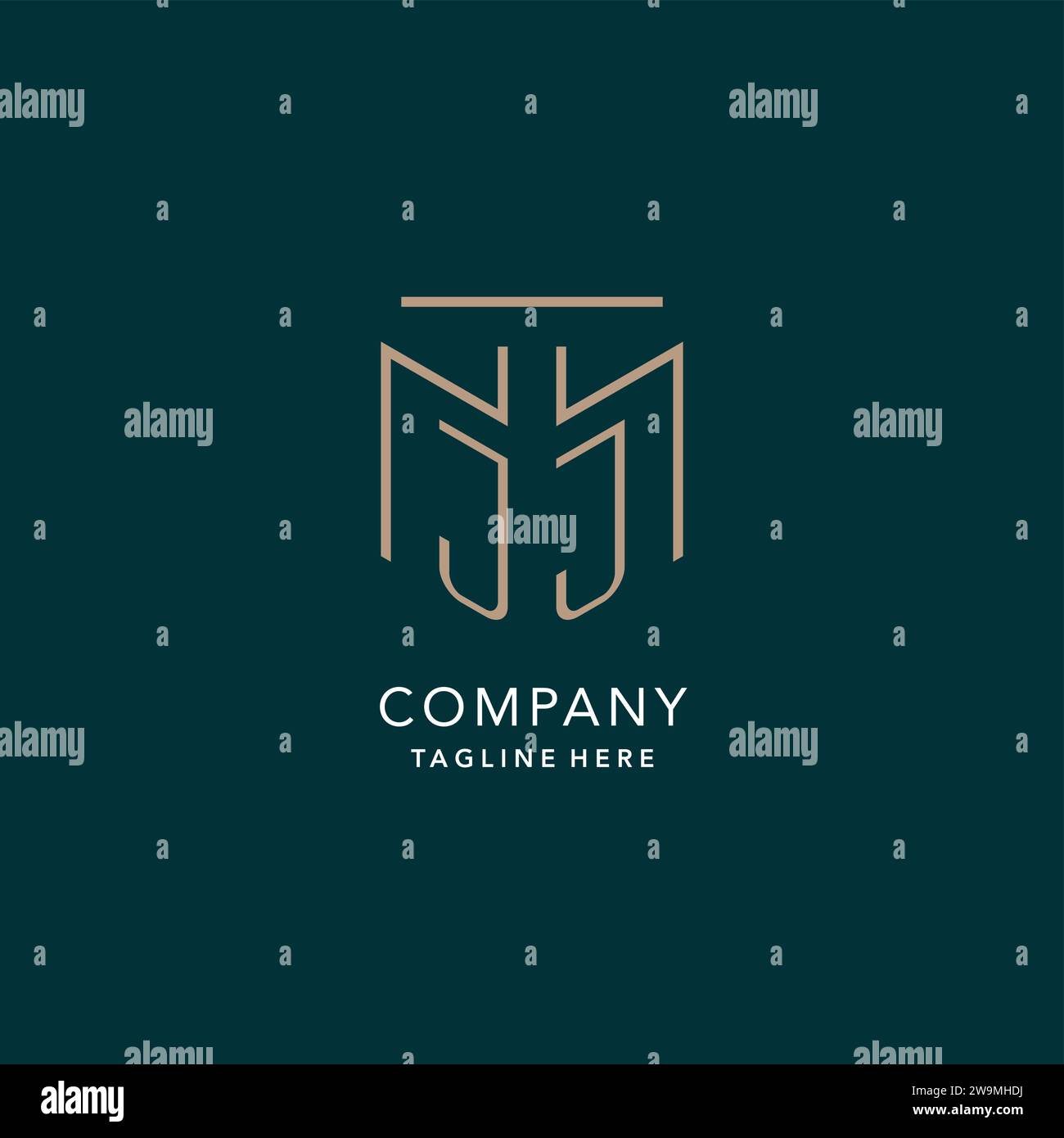 Jj brand logo Stock Vector Images - Alamy