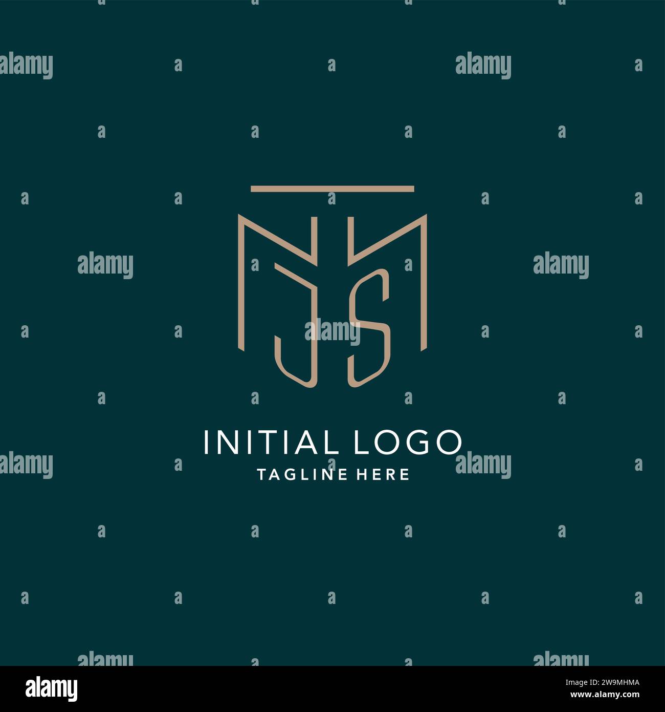 Js logos Stock Vector Images - Alamy
