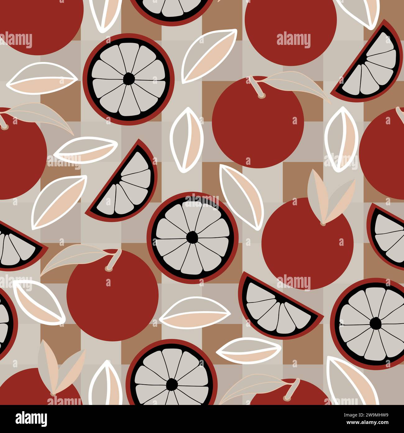 Beautiful seamless Summer Vacation Seamless pattern. Collage playful ...