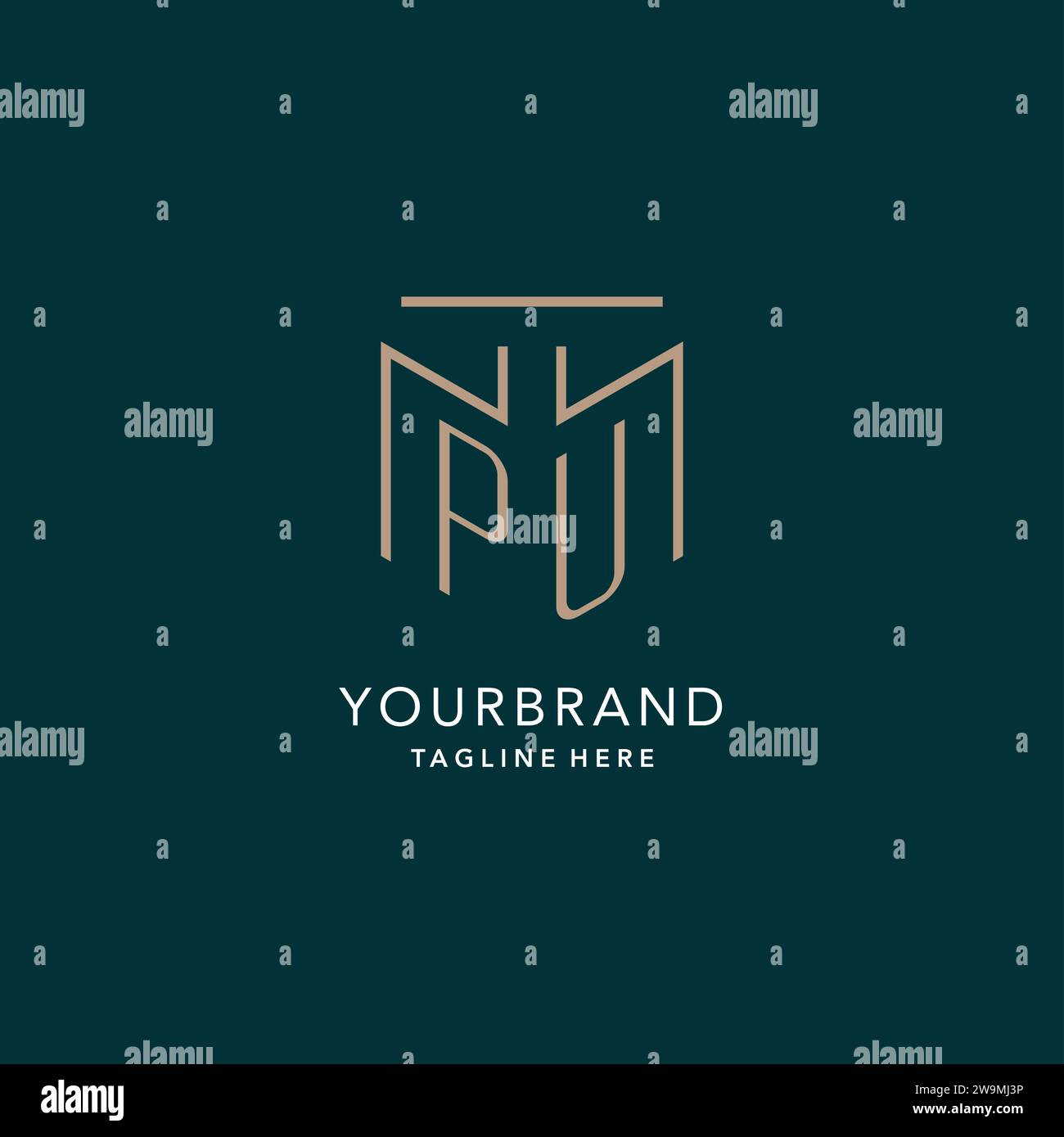 Pu clean logo hi-res stock photography and images - Alamy
