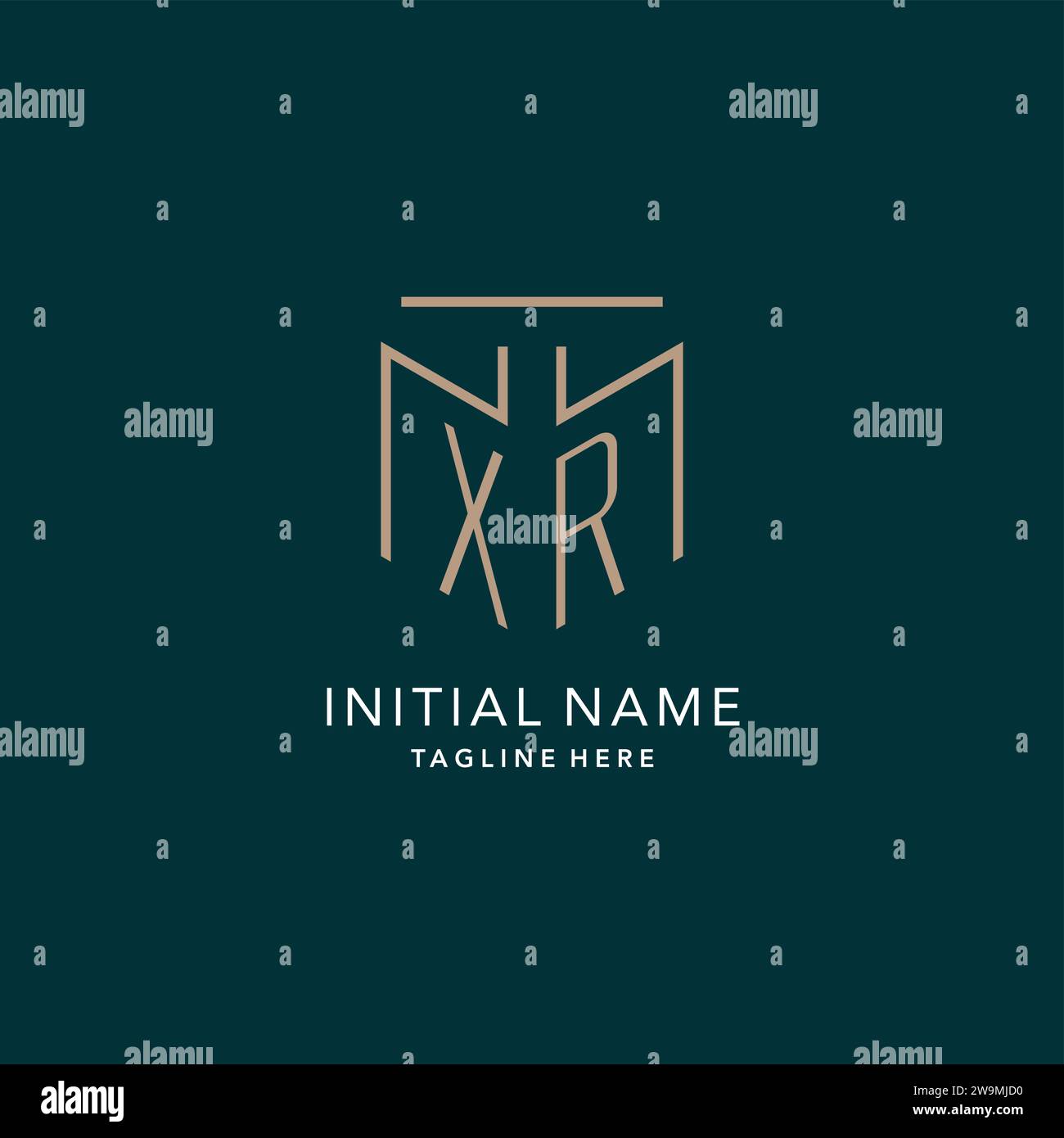 Xr clean logo hi-res stock photography and images - Alamy