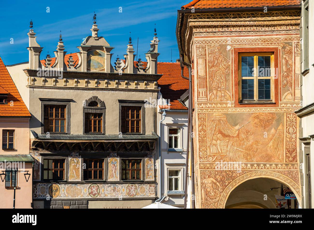 Old town prachatice bohemia czech hi-res stock photography and images ...