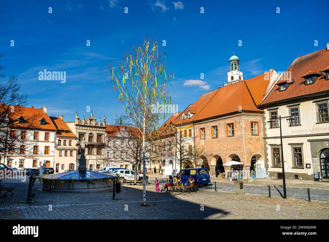 Old town prachatice bohemia czech hi-res stock photography and images ...