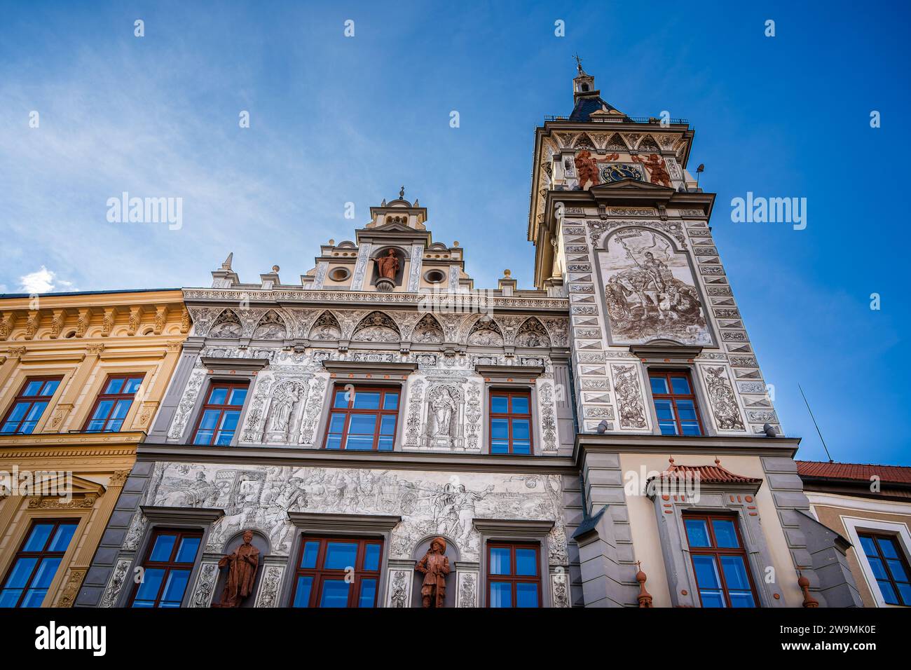 Old town prachatice bohemia czech hi-res stock photography and images ...