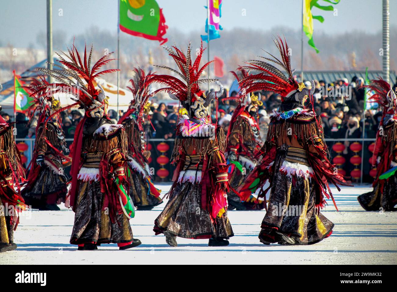 A fishing-themed festival opens on the Chagan Lake in Songyuan City ...