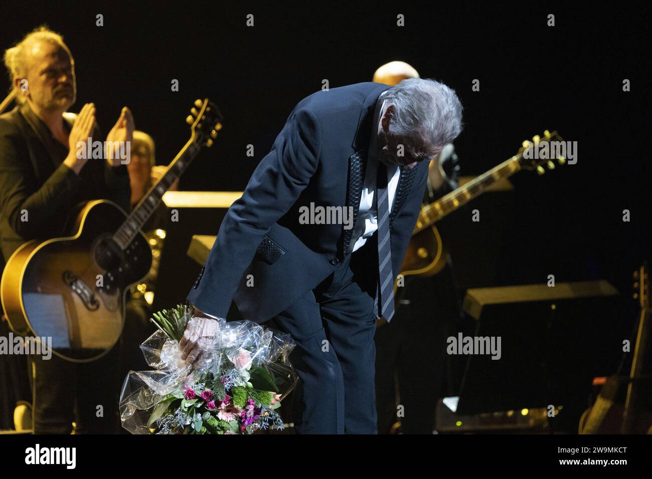 Antwerp, Belgium. 28th Dec, 2023. singer Will Tura pictured during the ...