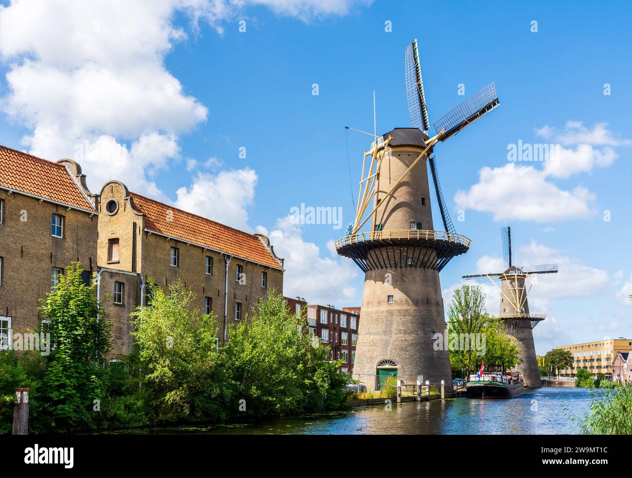 The Palmboom and the Noord city mills are part of the Schiedam ...