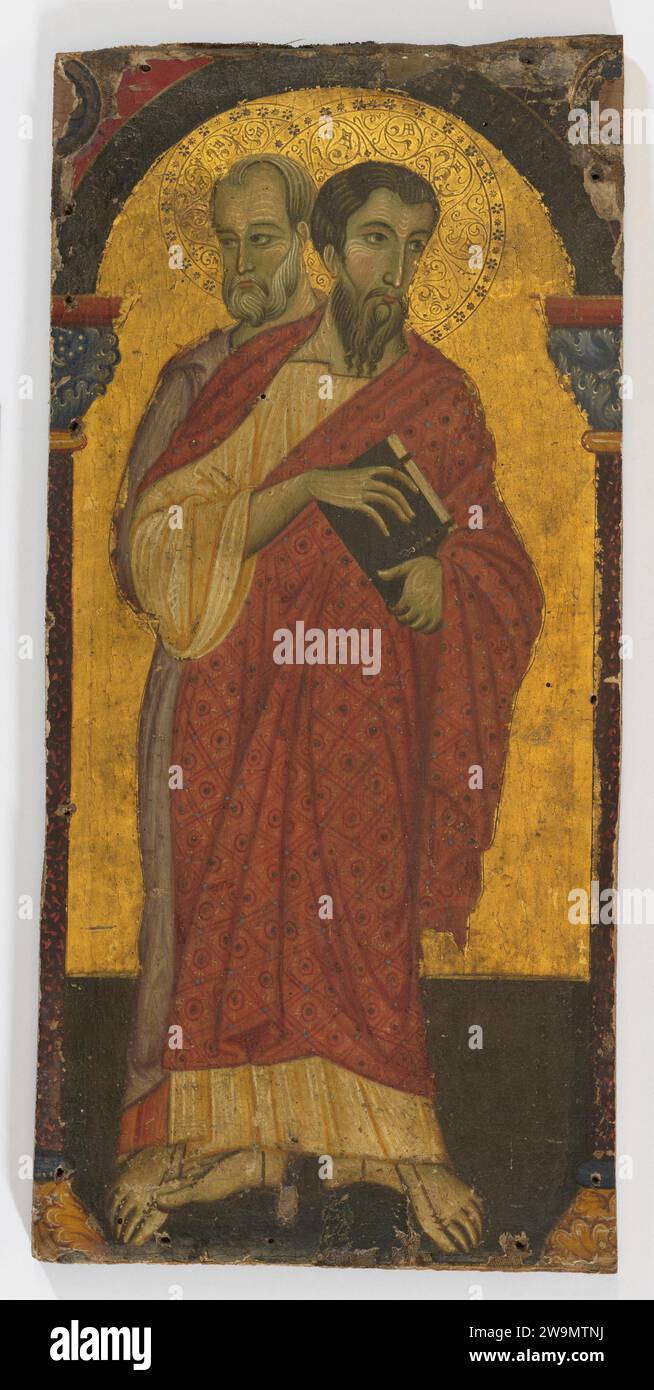 Saints Bartholomew and Simon 1975 by Master of Saint Francis Stock ...