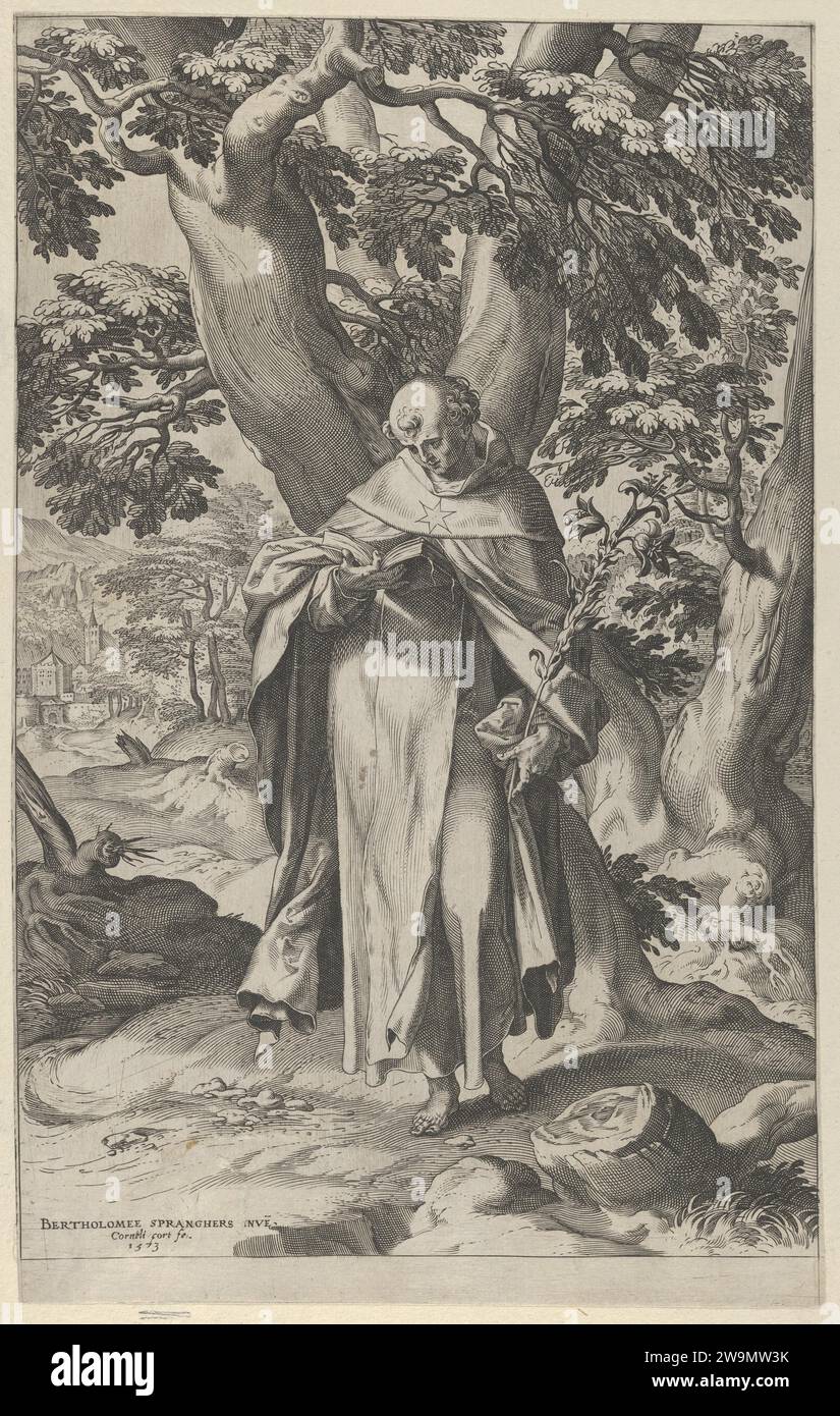 St dominic reading hi-res stock photography and images - Alamy