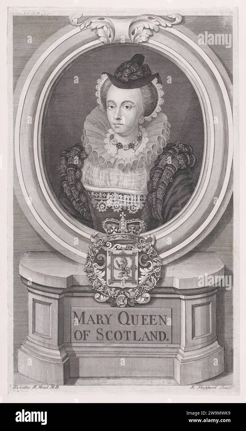 Mary, Queen of Scots, from "The History of England" 1958 by Mary, Queen ...