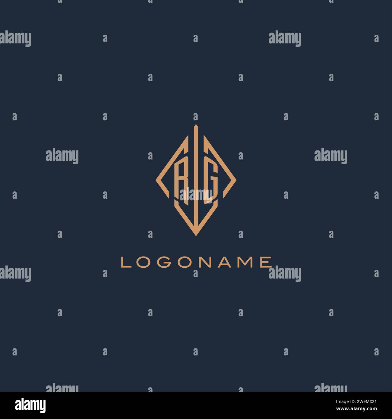 Lozenge shapes Stock Vector Images - Alamy