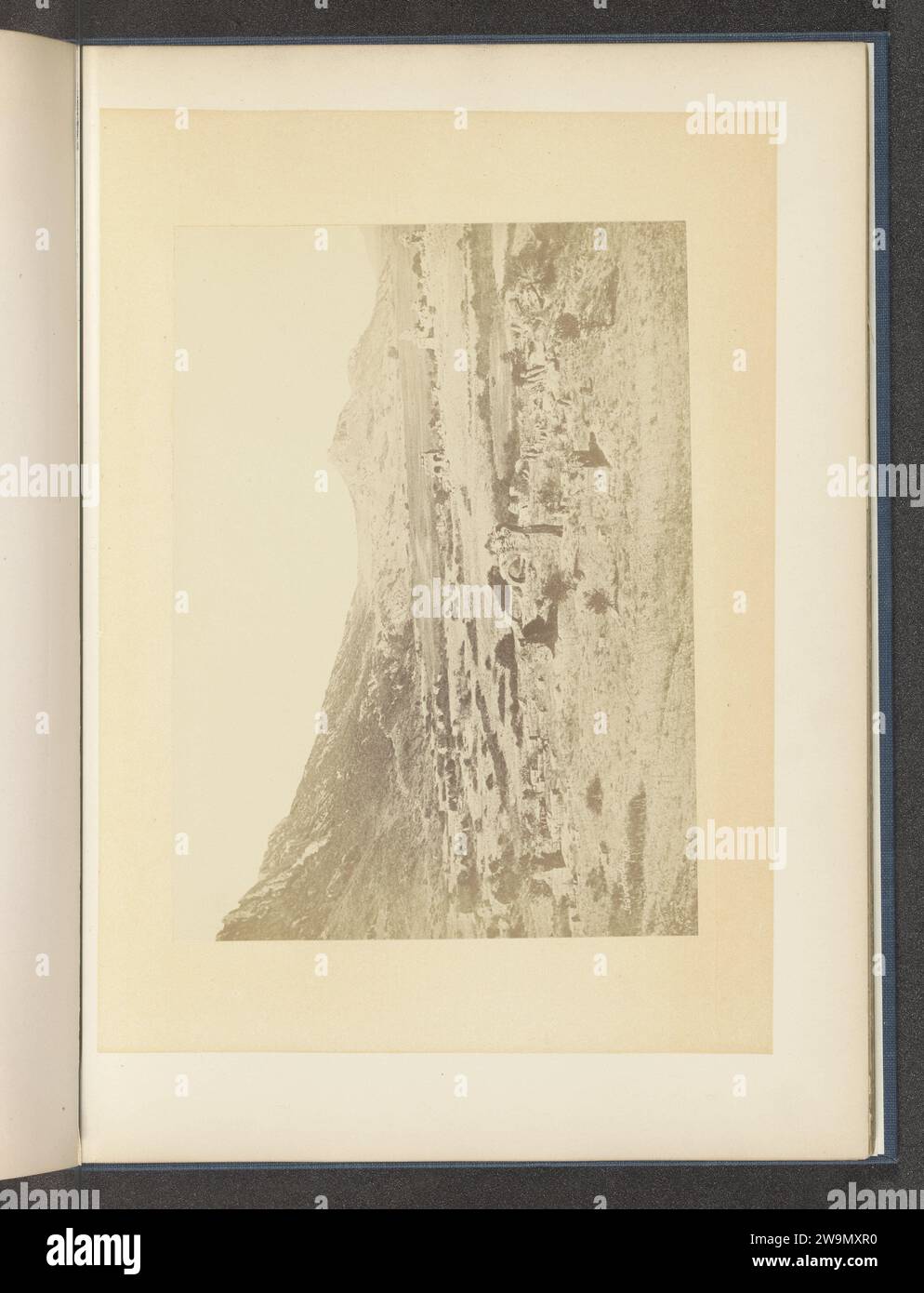 View of the Mediterranean Sea from Ephesus, with the prison of Saint ...