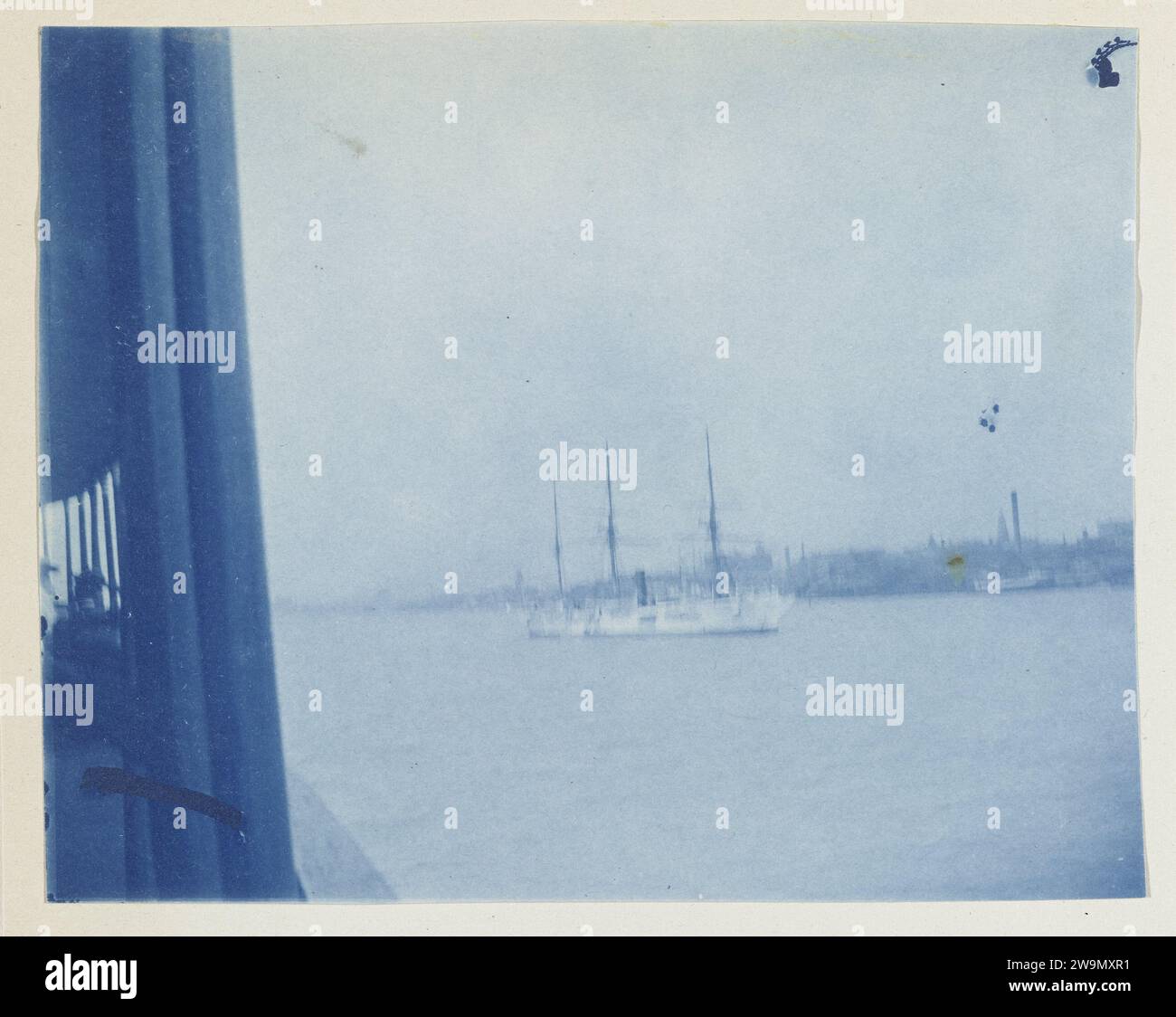 View of the Driemaster USS Yantic, 1899 photograph The USS Yantic built ...