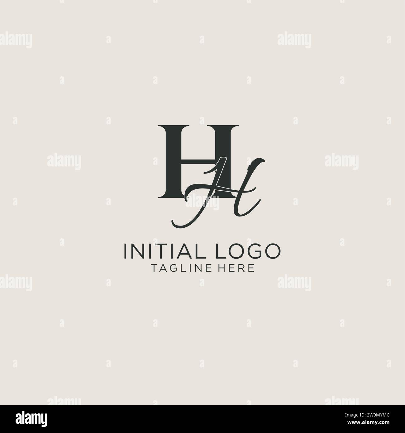 Hh logos vector vectors hi-res stock photography and images - Alamy