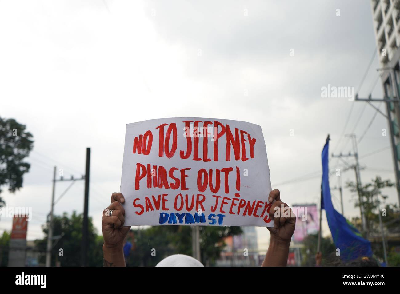 Manila, Philippines. 29th December 2023. Jeepney operators, drivers and ...