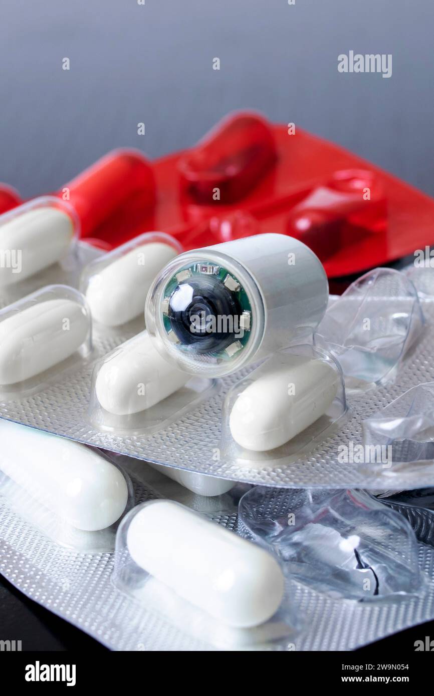 Endoscopy capsule hi-res stock photography and images - Alamy