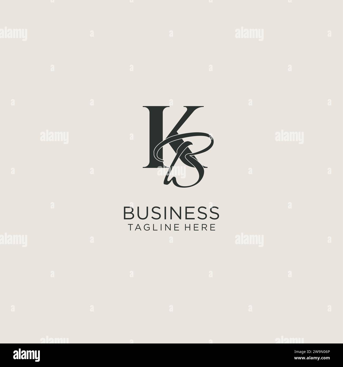 Letter kb vector vectors hi-res stock photography and images - Alamy