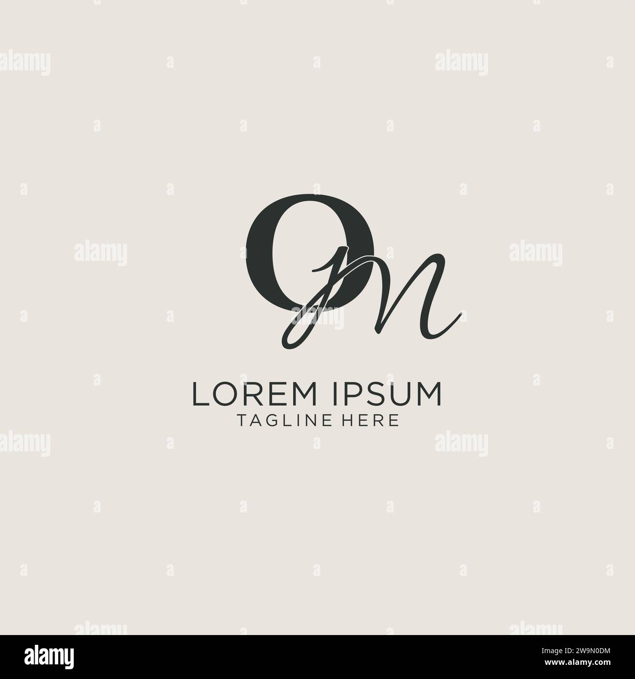 Letter om hi-res stock photography and images - Alamy