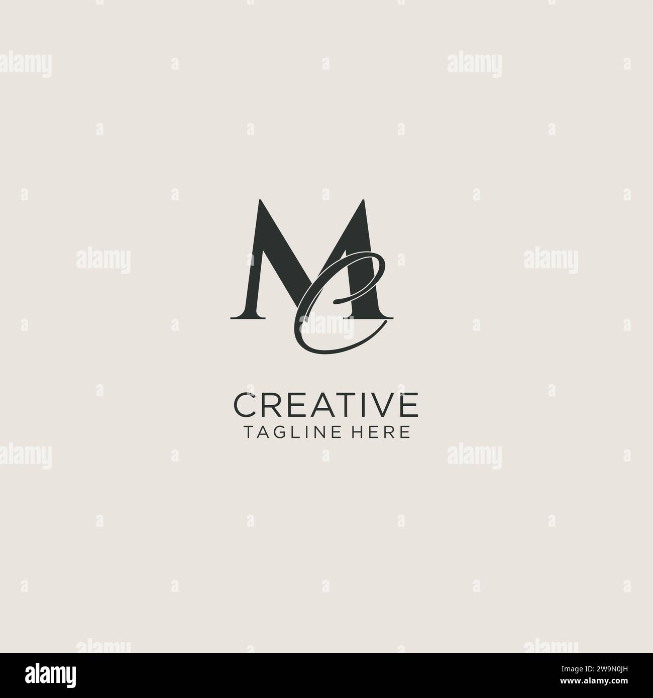 Mc letter hi-res stock photography and images - Alamy