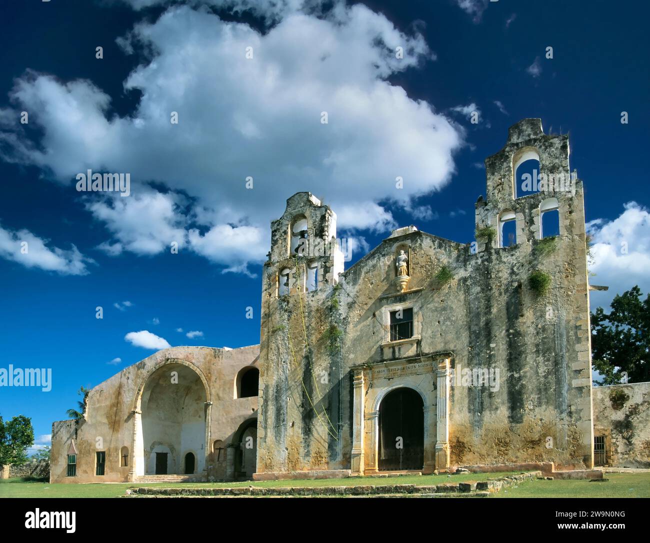 Convento de San Miguel Arcangel, Ruta de los Conventos, town of Mani ...
