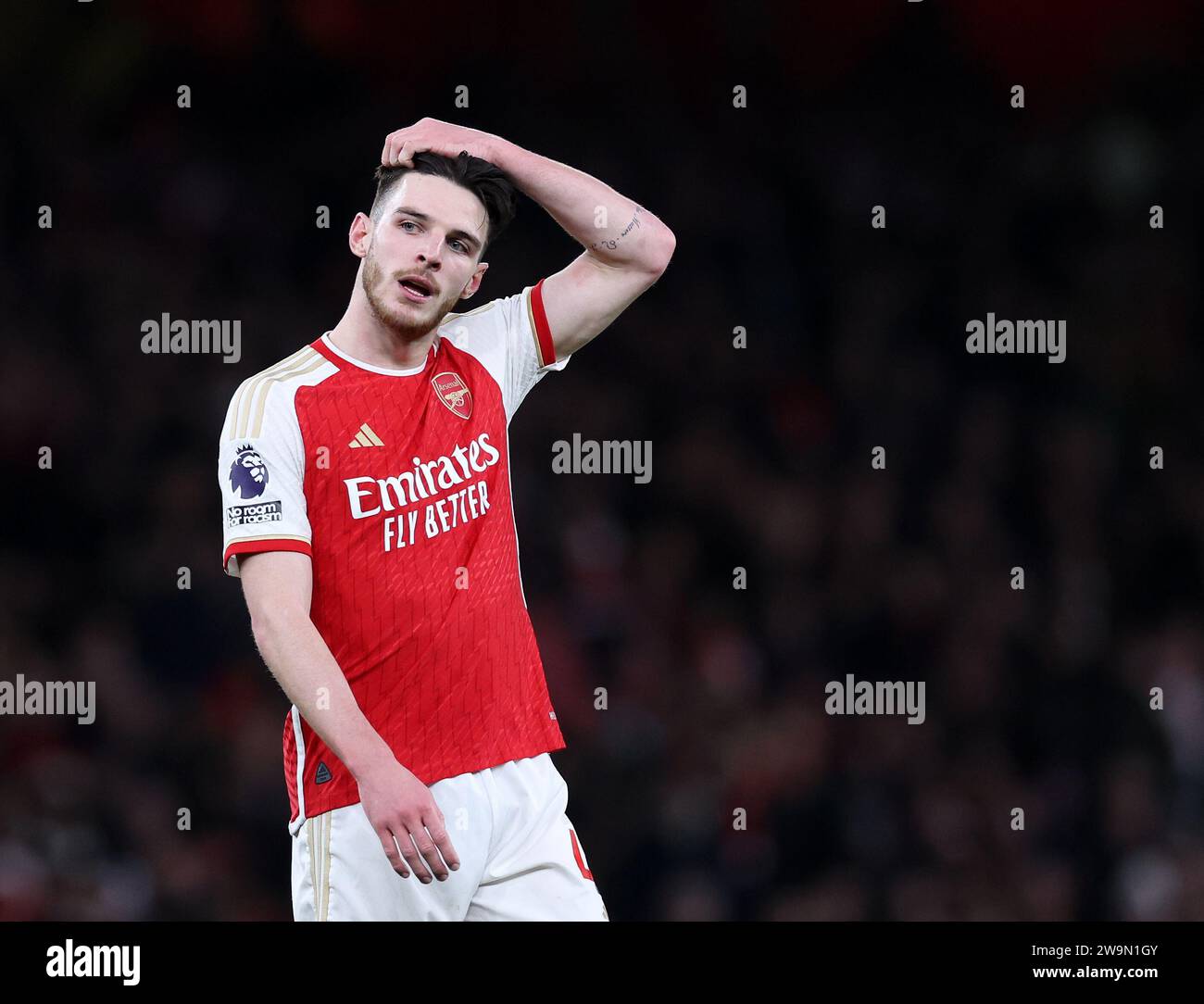 London, UK. 28th Dec, 2023. Declan Rice of Arsenal during the Premier ...