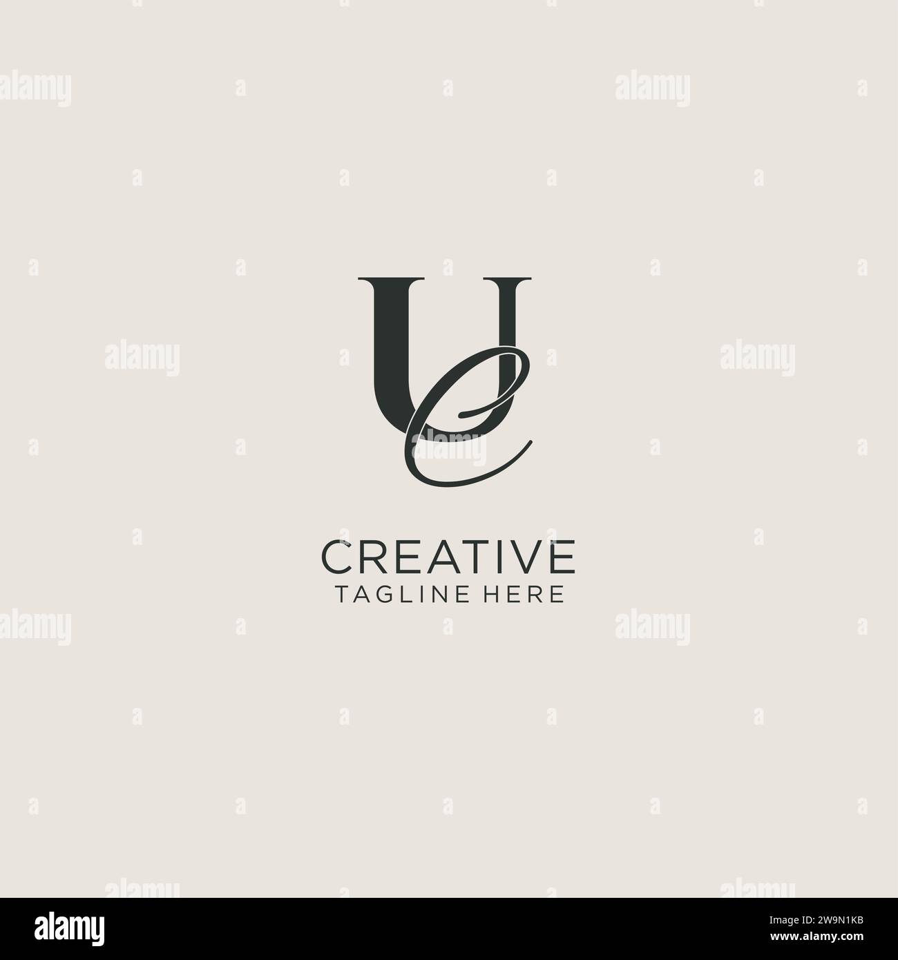 Letter uc Stock Vector Images - Alamy