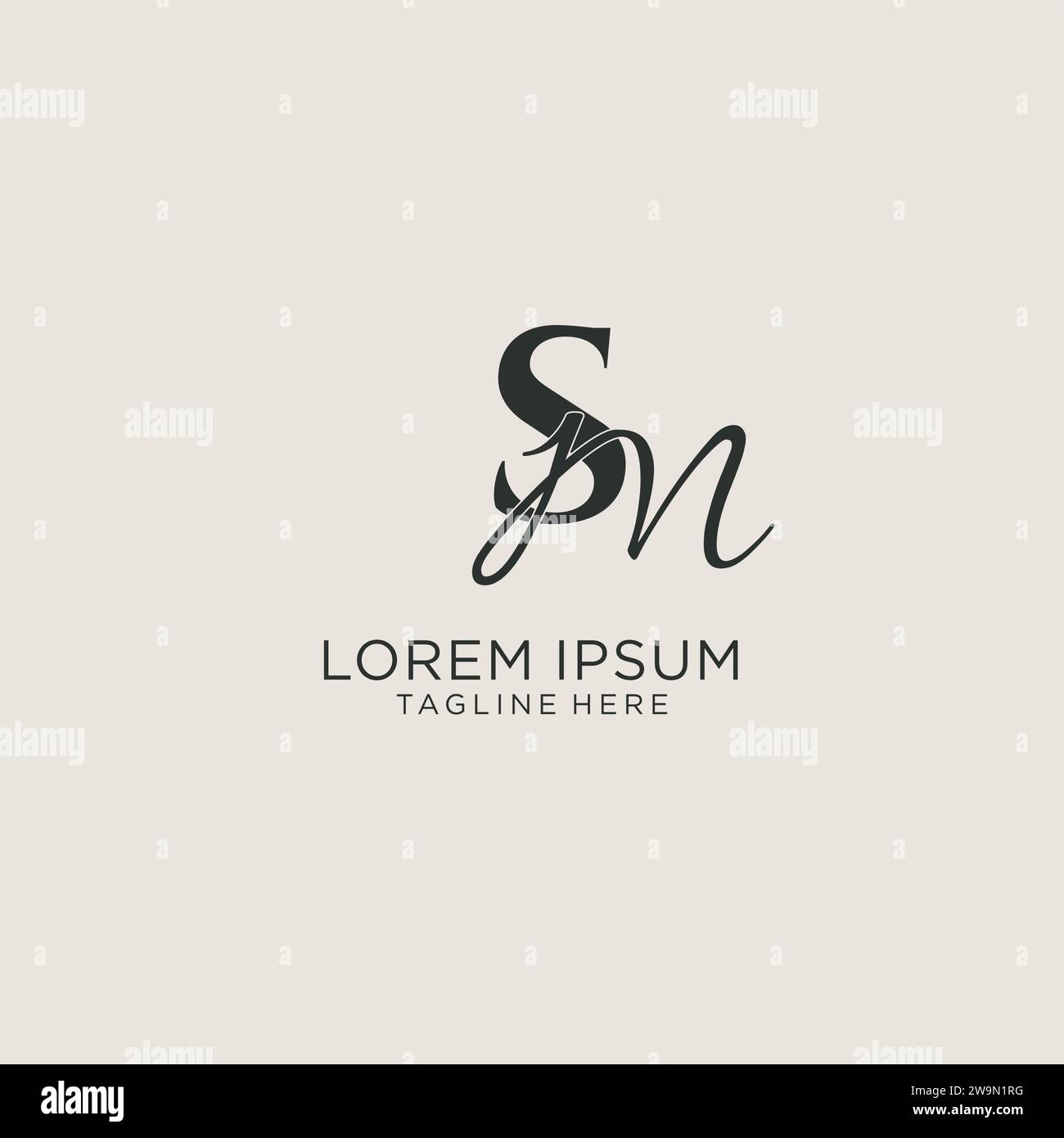 Sm clean logo hi-res stock photography and images - Alamy