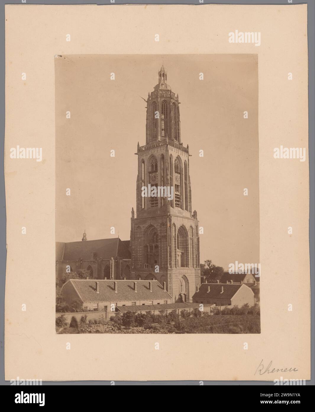 Tower of the Cunerakerk in Rhenen, Anonymous (Monumentenzorg ...