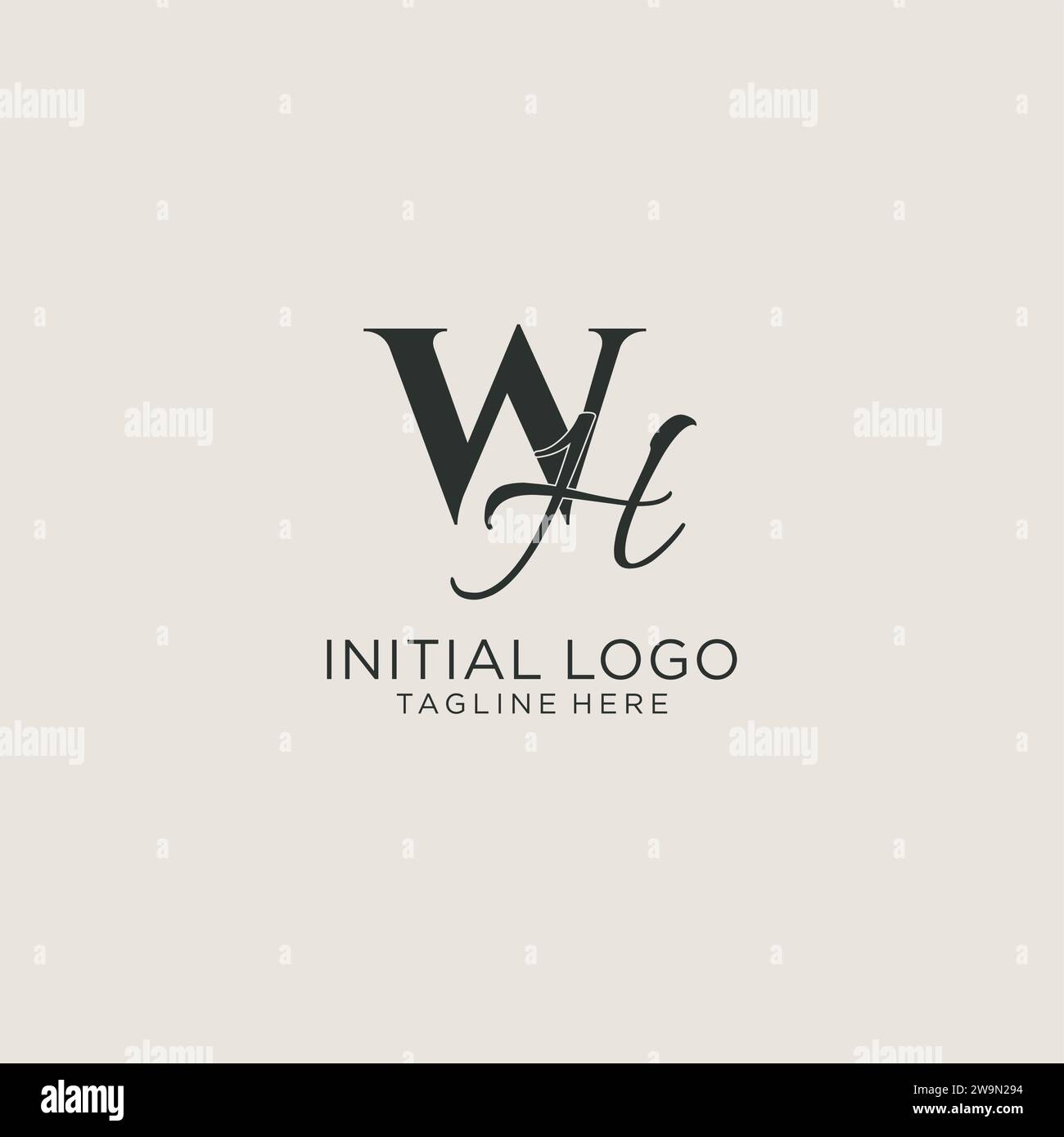 Wh logos Stock Vector Images - Alamy