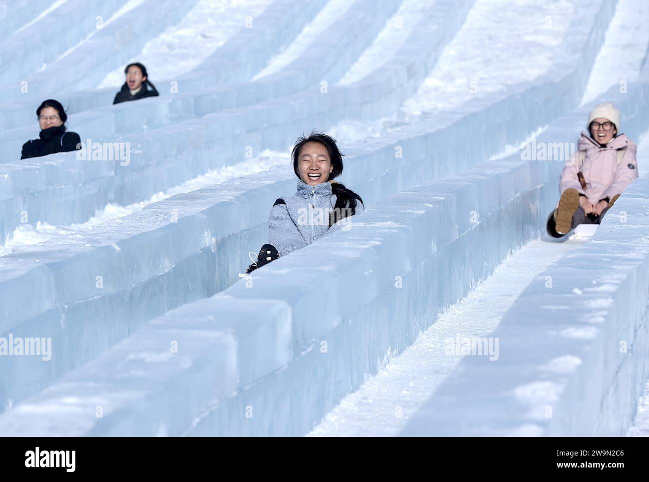 **CHINESE MAINLAND, HONG KONG, MACAU AND TAIWAN OUT** The ice and snow ...