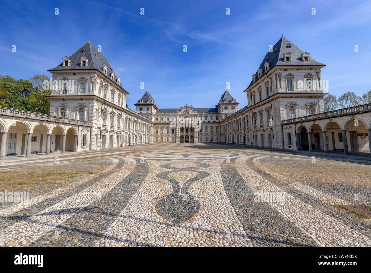 TURIN, ITALY, APRIL 11, 2023 - Valentino Castle in Valentino Park in ...