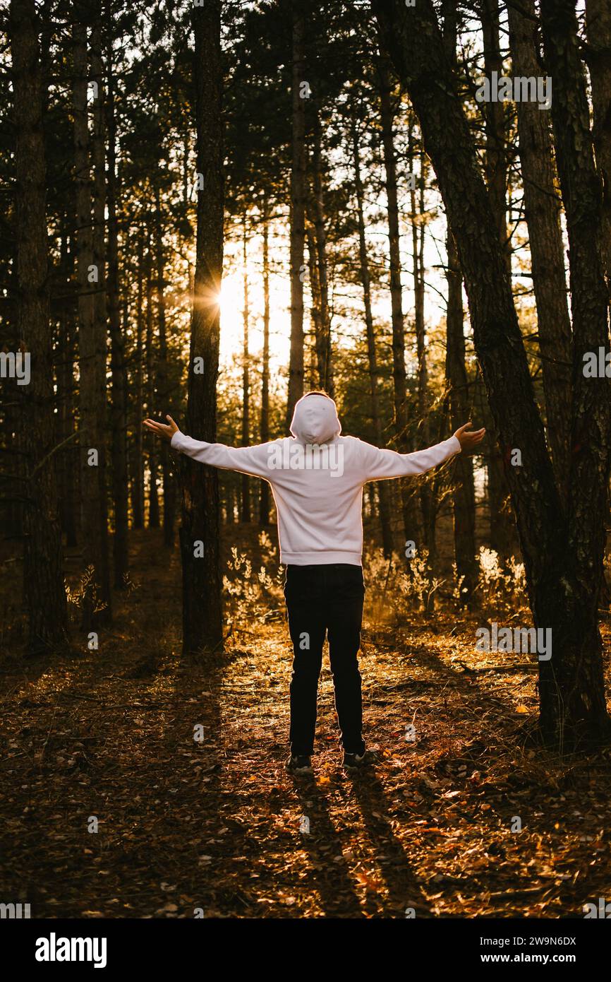 Golden person hi-res stock photography and images - Alamy
