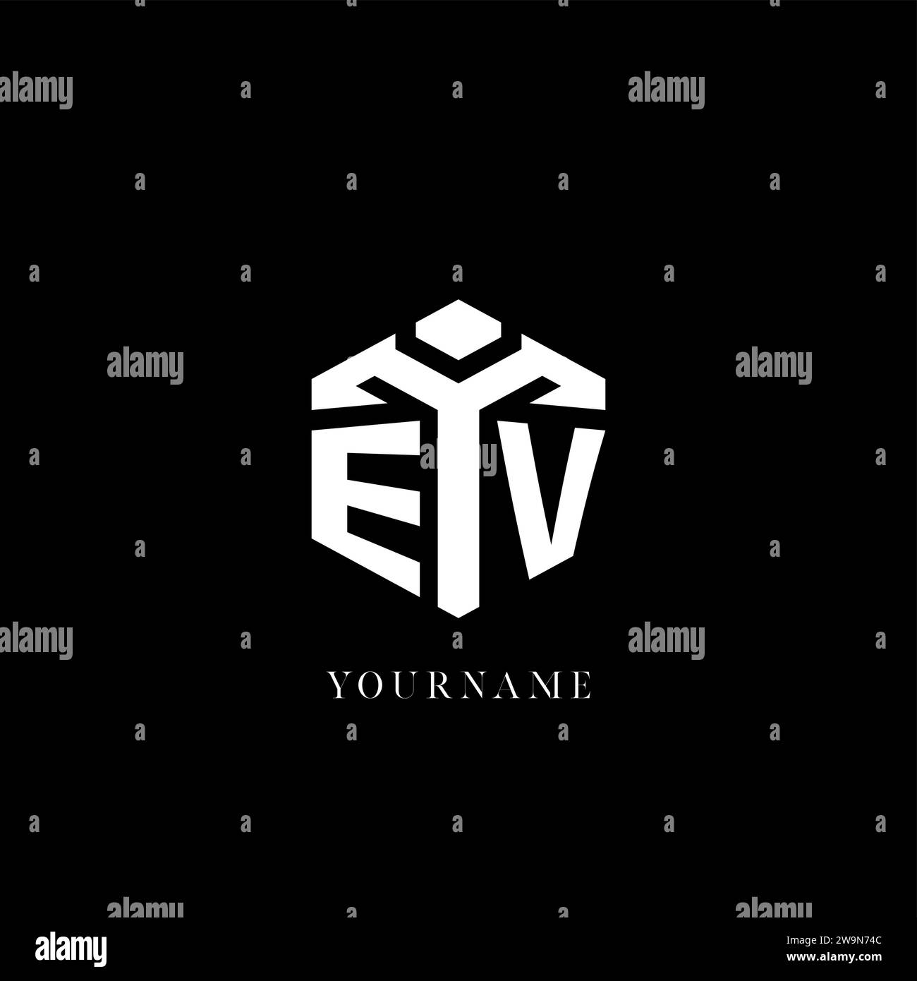 Initial ev hi-res stock photography and images - Alamy