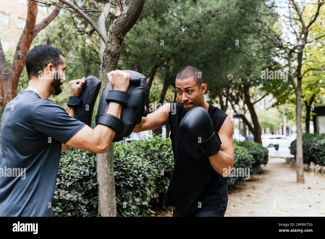 Man fighting hi-res stock photography and images - Alamy