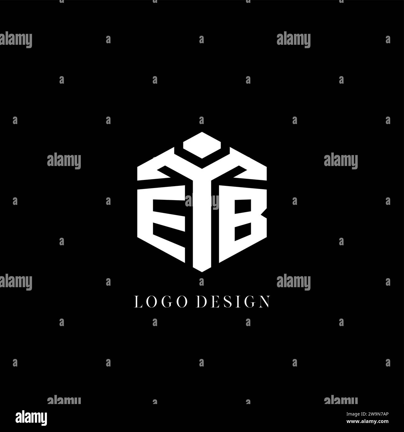 Eb initial logo hi-res stock photography and images - Alamy