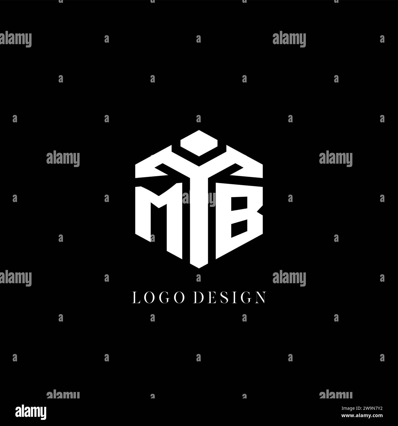 Initial mb logo hi-res stock photography and images - Alamy