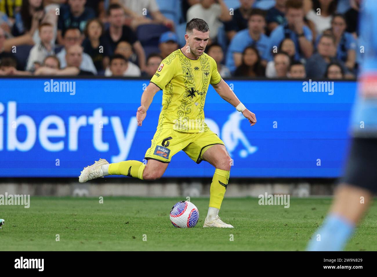 Sydney, Australia. 29th Dec, 2023. Tim Payne of Wellington Phoenix ...