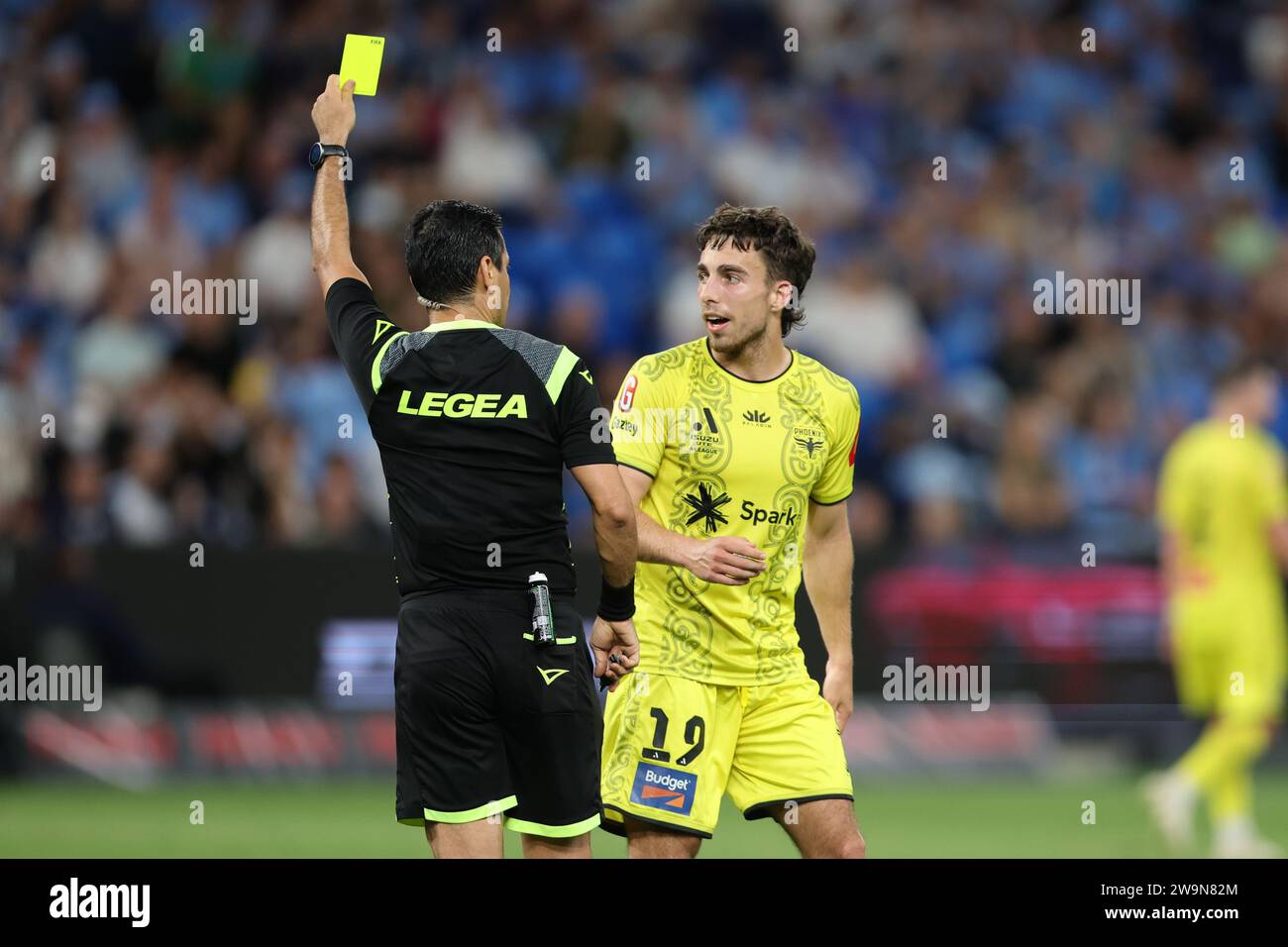 Sydney, Australia. 29th Dec, 2023. Sam Sutton of Wellington Phoenix ...