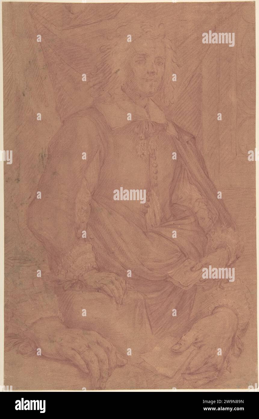 Study for a Three-Quarter-Length Portrait of a Gentleman (recto), Study ...