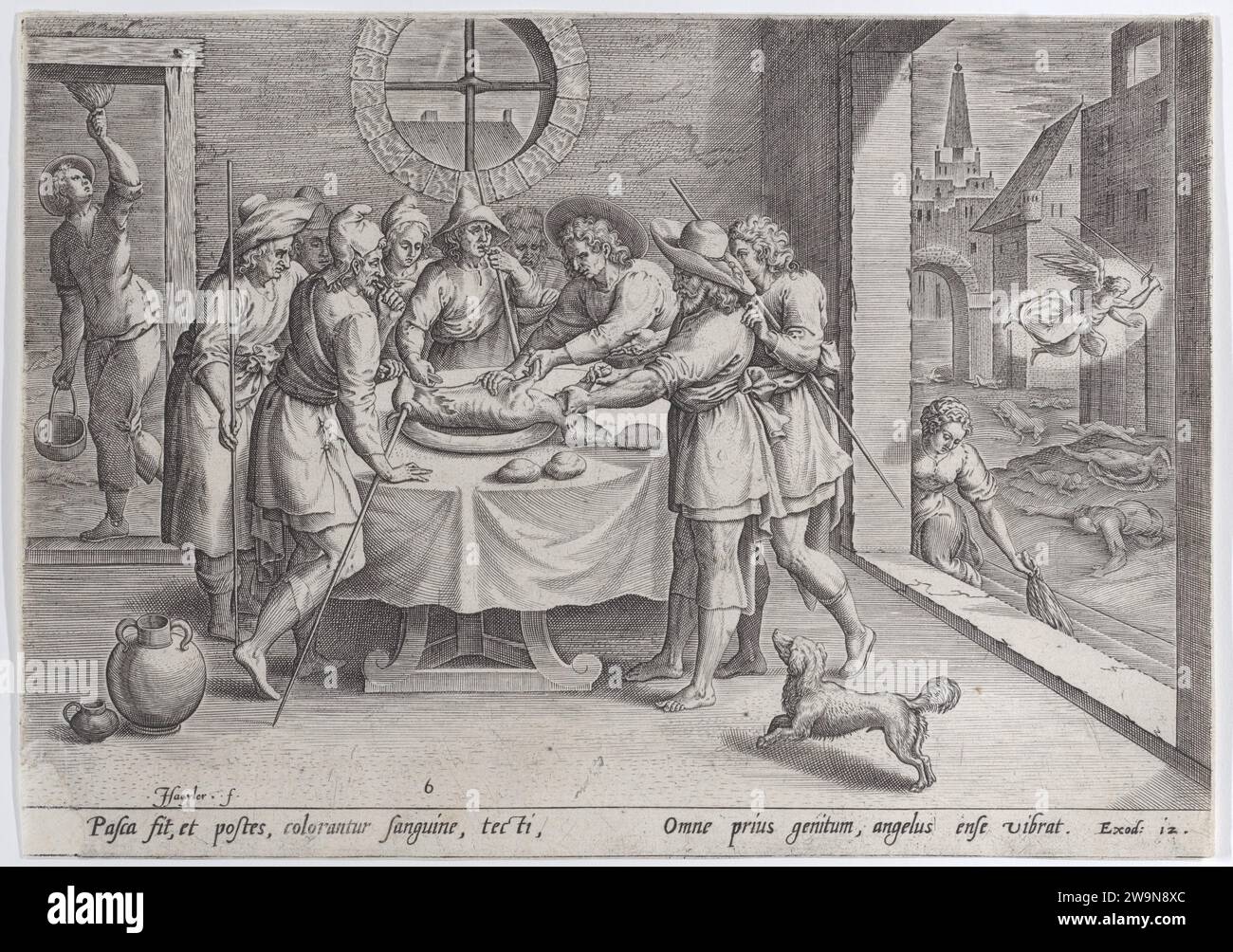 Preparation for the Passover, from "The Story of Moses, before the ...
