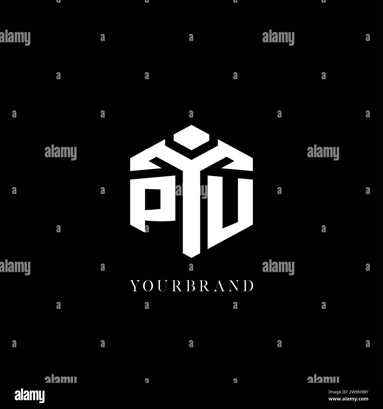 Pu logo Stock Vector Images - Alamy